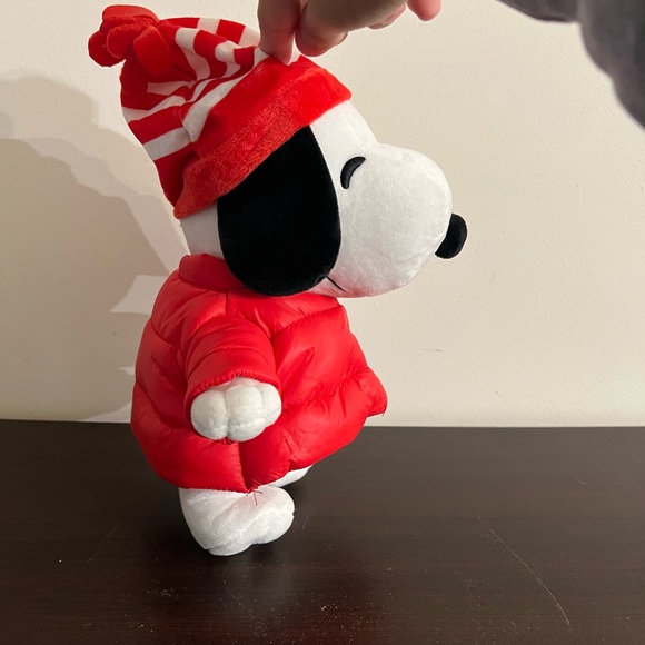 Hobby Lobby | Toys | Snoopy Peanuts Plush Red Puffer Jacket Winter ...